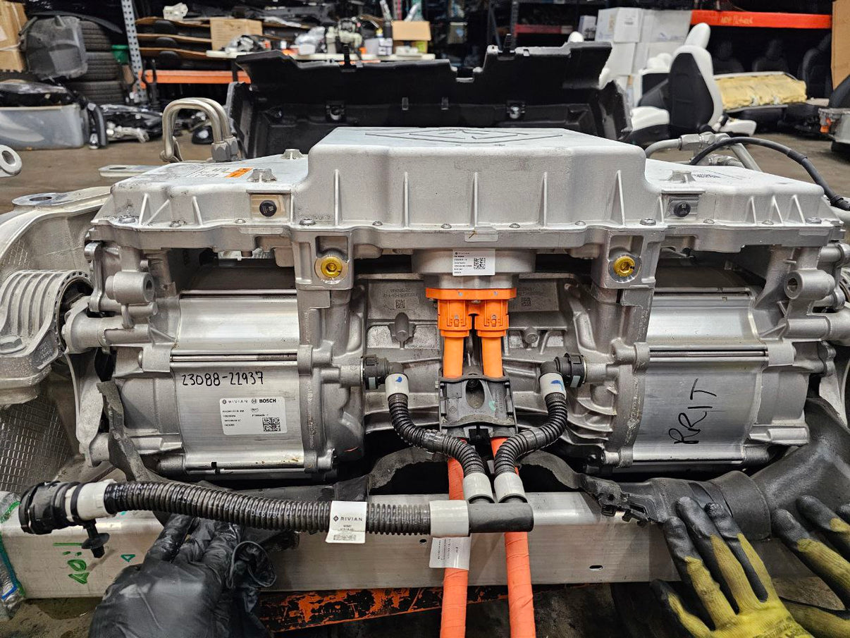 2023 Rivian R1T Adventure Quad Motor Rear Drive Unit Inverter Assembly ...